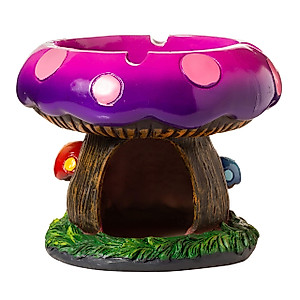 Magical Mushroom 6" Wide Stashbox and Ashtray