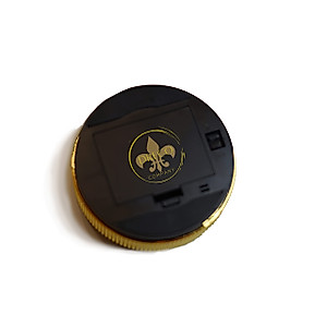 DRECO Magnetic Kitchen Timer: Black an Gold, Large LED Digital Display, Easy to use, Countdown and countup, Adjustable Volume.