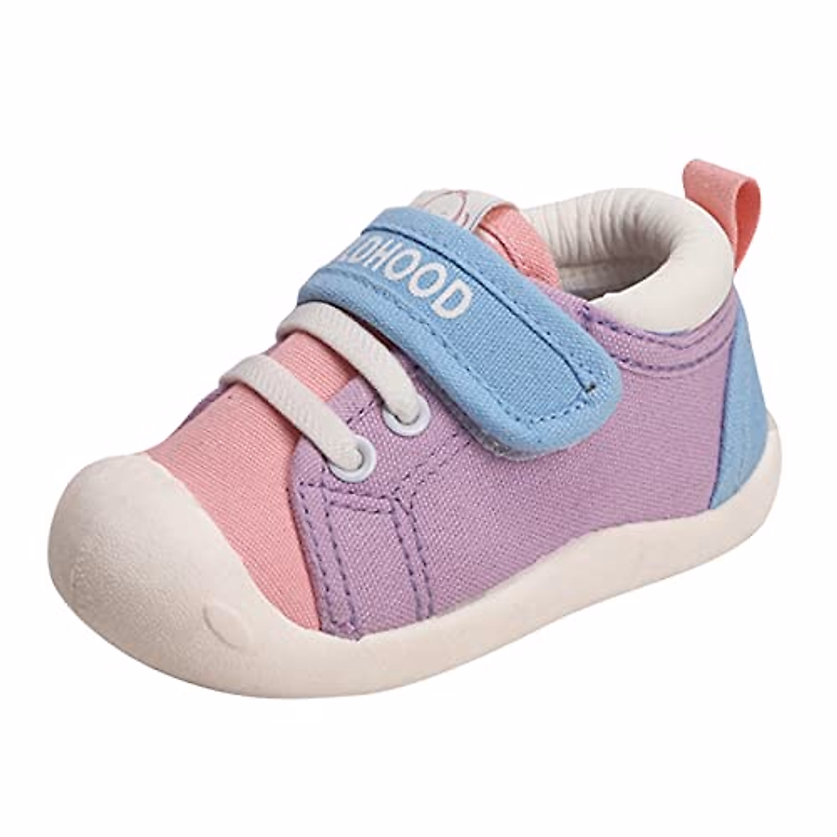 Lykmera Todder Shoes Boy Girls Walking Shoes Infant Non Slip First Walking Shoes Breathable Mesh Shoes Toddler Sneaker Shoes (Purple, 18-24Months)