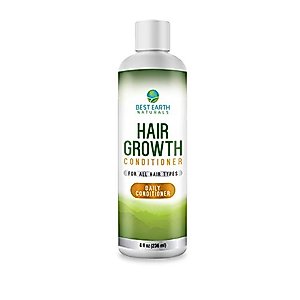 Hair Growth Conditioner For Support of Healthy Hair Growth, Hair loss, Slow Growing and Thinning Hair for Men and Women 8 Ounces
