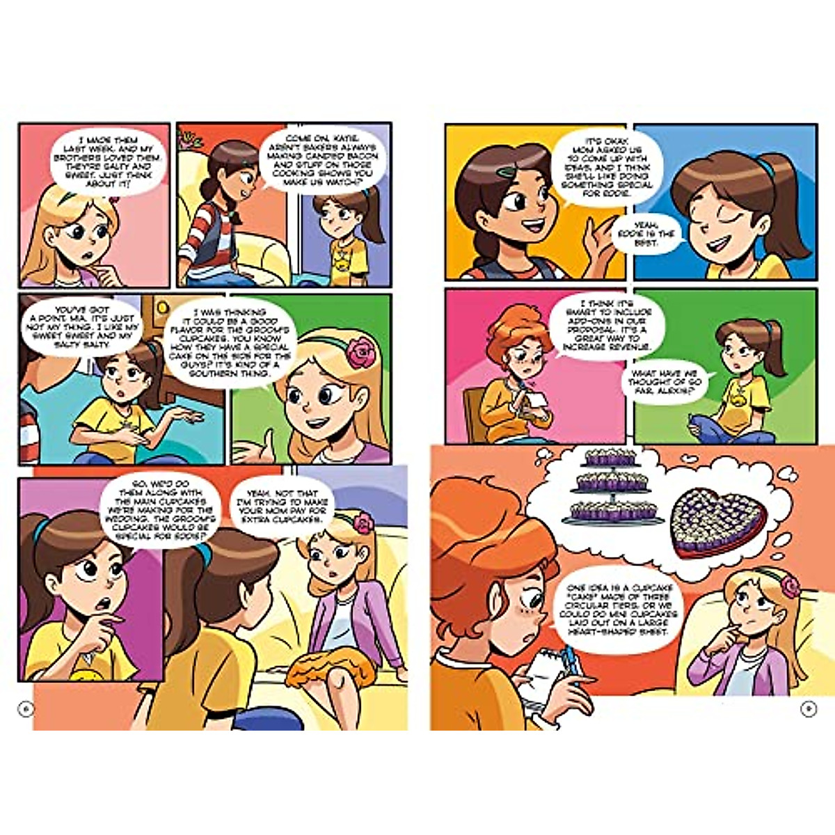 Emma on Thin Icing The Graphic Novel (3) (Cupcake Diaries: The Graphic Novel)