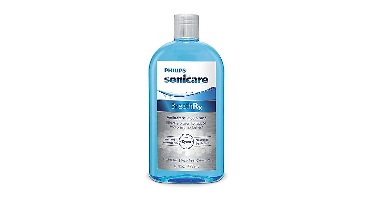 BreathRx Anti-Bacterial Mouth Rinse | 16 oz Alcohol-Free