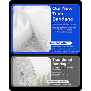 Wonababi Chest Binder Zipper, Trans Binder Corsets for Transgender FTM Cosplay Binder Trans Tank Top