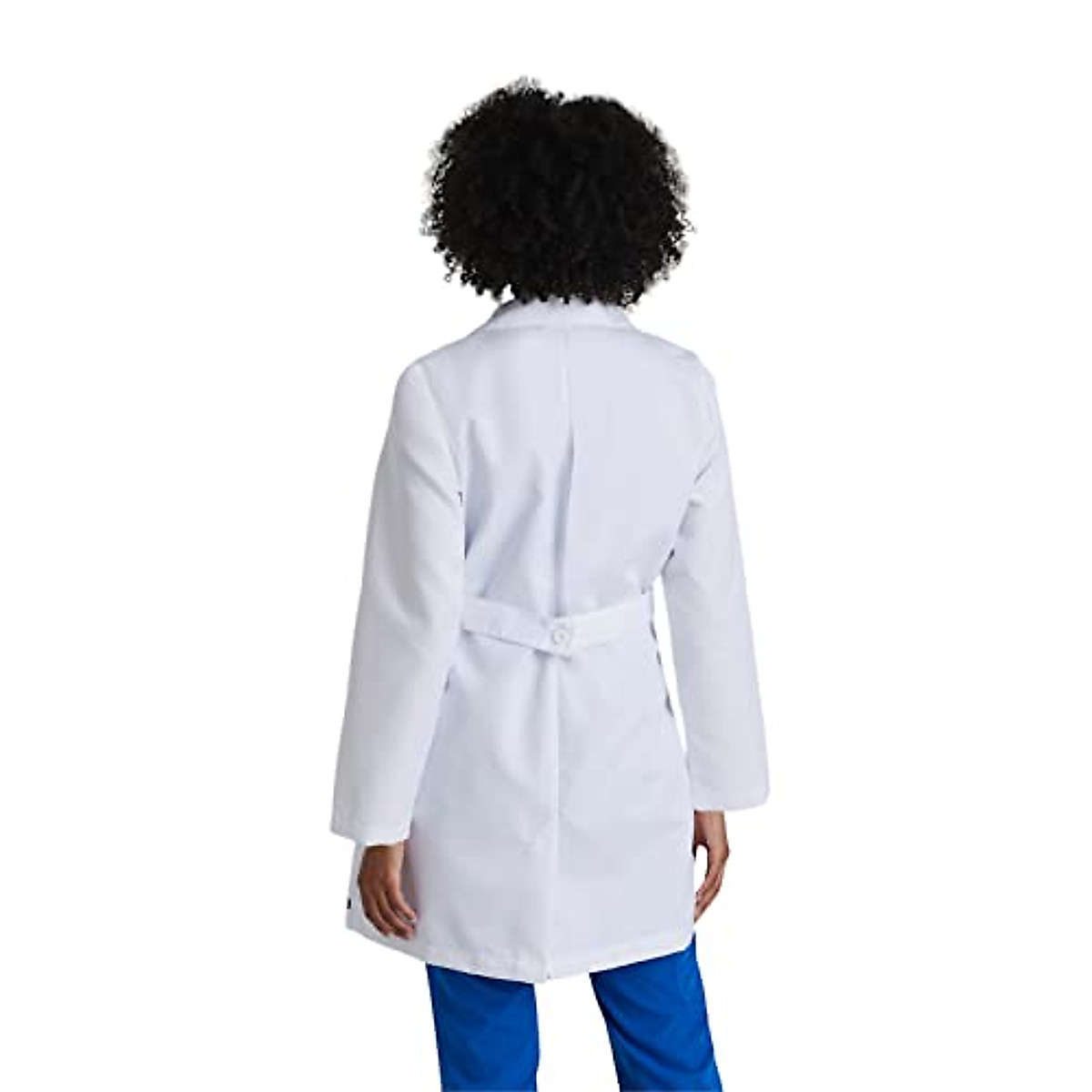 Grey's Anatomy 4481 34" Women's Lab (White, X-Large)