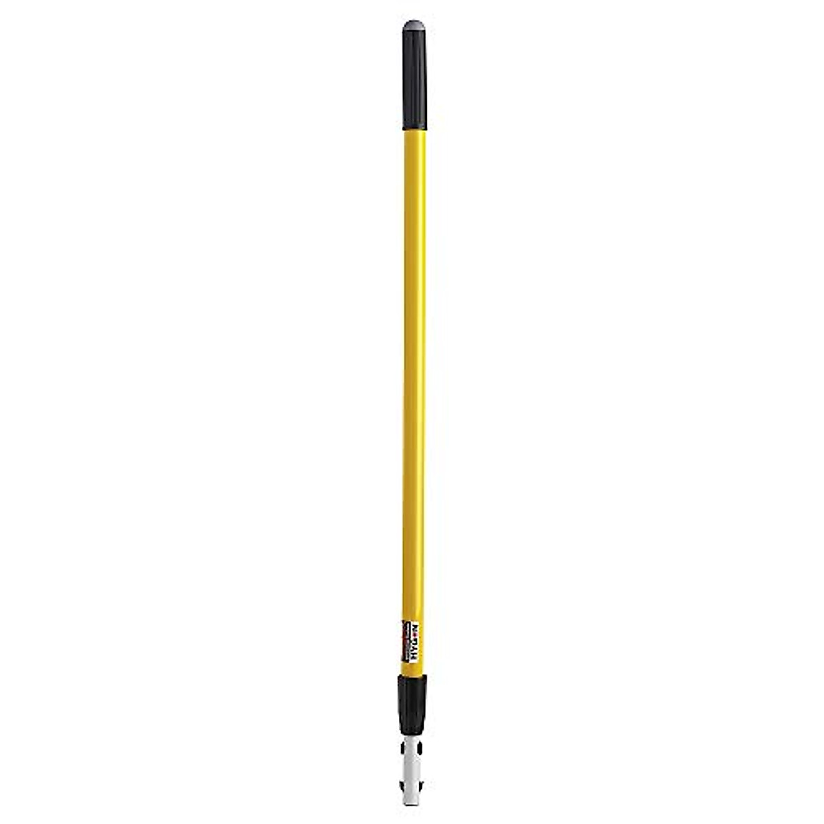 Rubbermaid Commercial, Quick-Connect Straight Adjustable Extension Handle/Pole - Cleaning Tool for Floors, Walls, Ceilings, Windows in Residential/Commercial/Business, Yellow, 4ft - 6ft, FGQ75500YL00