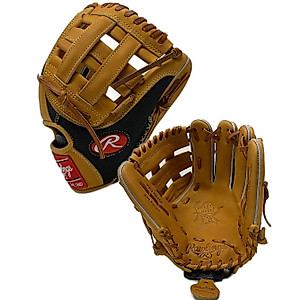 Rawlings Heart of The Hide Baseball Glove 11.5" Infield Glove Tan Black Mesh Back Right Handed Throw