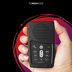 King James Version (KJV) Audio Bible Narrated by Paul MIMS on The Envoy 2S Handheld Solar Player by MegaVoice