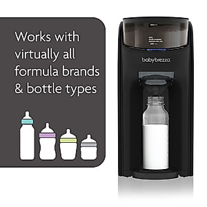 Formula Pro Advanced WiFi Formula Dispenser - Automatically Mix a Warm Formula Bottle From Your Phone Instantly – Easily Make Bottle With Automatic Powder Blending Machine, Black