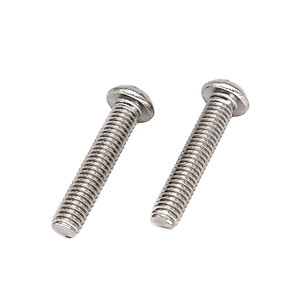 cSeao 20pcs M6 x 10mm Pin-in-Torx Button Head Security Screws, Tamper Proof Screws, 304 Stainless Steel (M6 x 10mm)