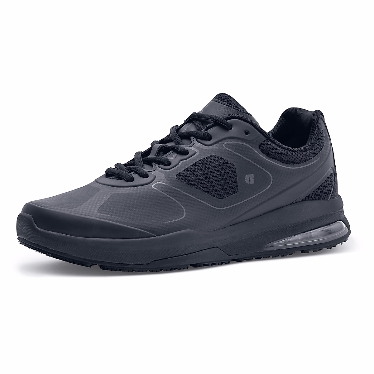Shoes for Crews Evolution II, Men's Slip Resistant Food Service Work Sneaker Black
