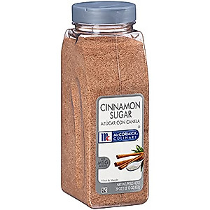 McCormick Culinary Cinnamon Sugar, 29 oz - One 29 Ounce Container of Cinnamon Sugar Spice, Perfect for Cookies, Pastries, Cakes Tortes and Pies