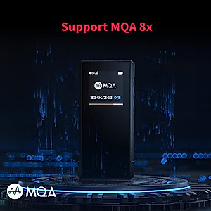 FiiO BTR7 Headphone Amp Bluetooth Receiver High Resolution Portable DAC Supports MQA/LDAC/aptX HD 384K/32Bit DSD256 for Phone/PC/Car/Home Audio