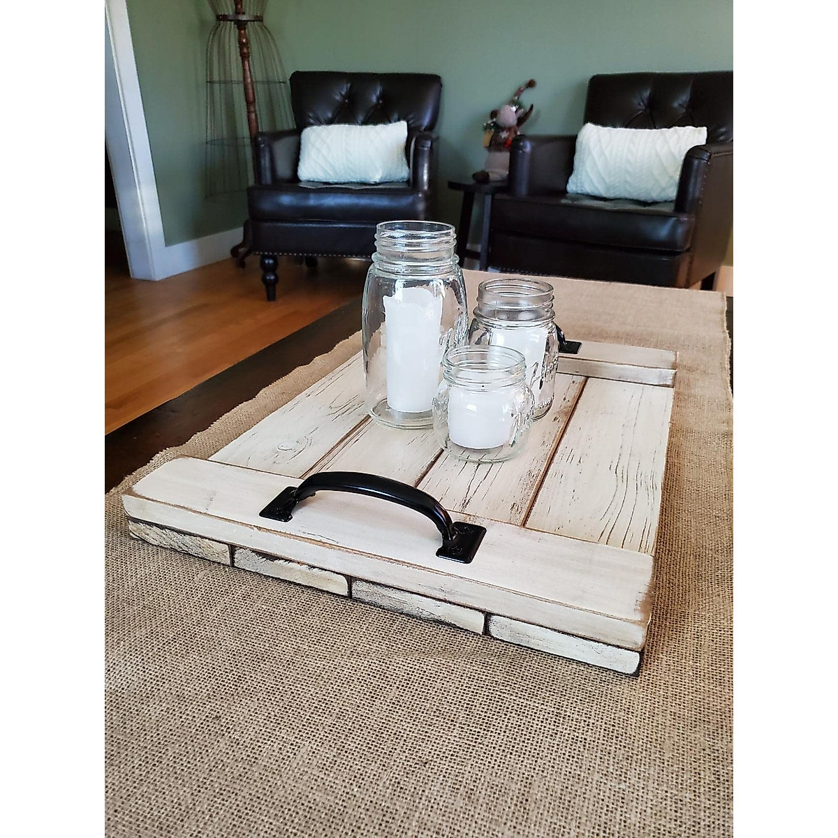 HOME MASTER HARDWARE 20 Pack 6-1/2 inch Gate Pull Door Handles Metal Gate Pulls Kitchen Furniture Cabinet Wardrobe Closet Drawer Handle Black with Screws