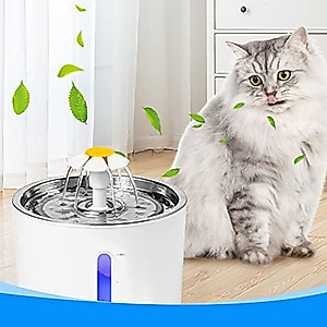 MyfatBOSS Cat Water Fountain Filter Replacement, 12 Pack Cat Water Fountain Sponge Foam Filter for Veken Replacement Pump, Pet Fountain Filter Replacement for Crystal Cat Water Fountain