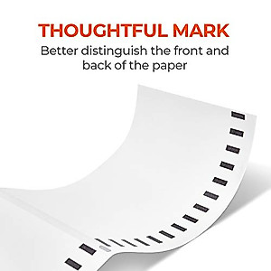 MUNBYN 4"x6" Direct Thermal Shipping Label Compatible with DYMO LabelWriter 4XL 1744907,1755120, Perforated Postage Label Paper for MUNBYN, DYMO, Rollo, JADENS, Permanent Adhesive, 220 Labels/Roll