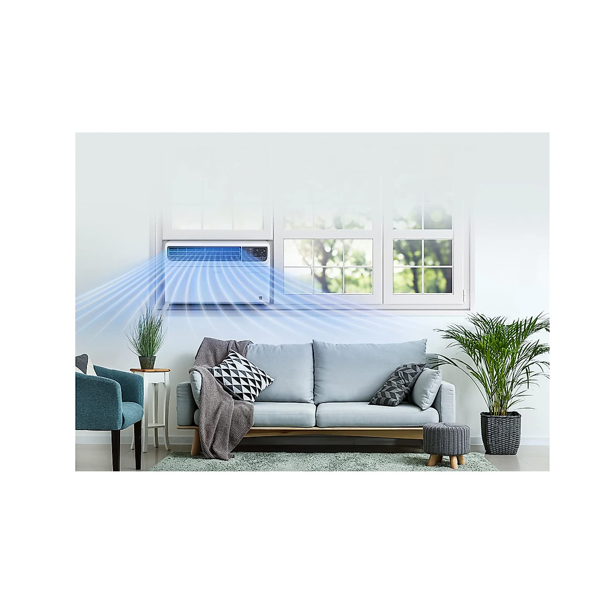 QINYUN 6711A20034G Remote Control for LG Windows Air Conditioner LW6017RR LWHD1500ER RADS-151A