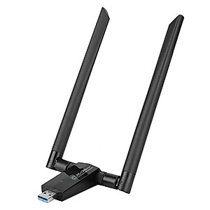 USB Adapter,MT7612 AC USB Dual Band 5G/2.4G Adapter Network Card Dongle Adapter Network Card