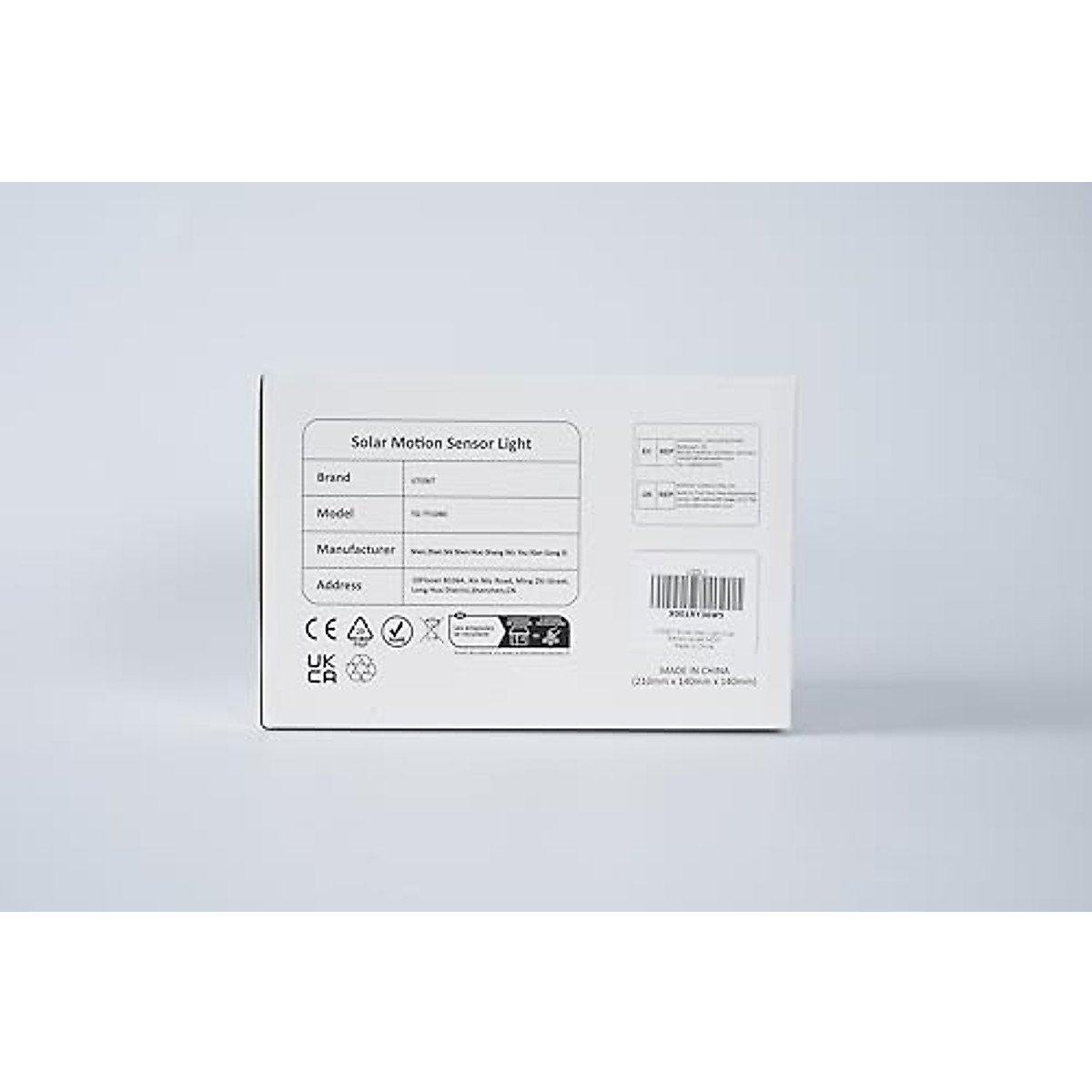 UTEBIT Solar Motion Sensor Flood Light, 4 Heads LED Security Lights, IP65 Waterproof Outdoor Wall Light, 3000LM Snowflake Lights, USB Chargeable 3 Modes Garden Yard Solar Lights for Outside