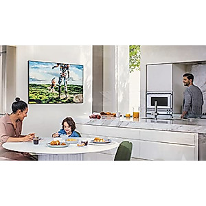 SAMSUNG Slim Fit TV Wall Mount, Compatible w/ 43”- 85” Q Series, Crystal UHD Series Televisions, Easy Installation, Blends w/Any Interior, Minimalist Look, WMN-B50EB/ZA, 2022, Black