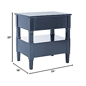 Safavieh Jenson Night Stand Normal Navy