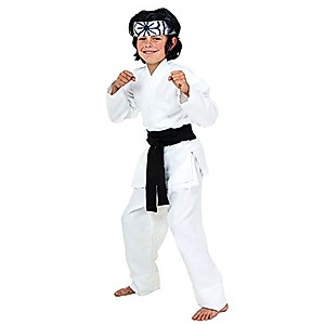 Daniel Karate Kid Costume for Boys Kids Daniel San Costume X-Small