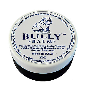 Bully Balm Dog Paw Snout Soother - Helps Heal Dry Cracked Nose and Paws - All Natural Healing Original Formula - Hyperkeratosis Ointment for Bulldog and Dogs