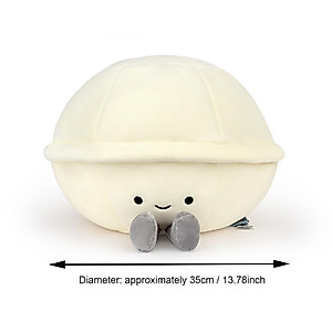 Drawelry Ring Box Plush Pillow Box Princess Diamond Ring Shell Case Throw Pillows Funny Soft Stuffed Dolls Sofa Bed Car Decor Pillow for Women Girls Wedding Valentine's Day Christmas Birthday Gifts