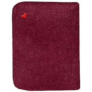 The Breast & Chest Buddy Port Support - Seatbelt Pads for Open Heart Surgery and Mastectomy Recovery - Burgundy