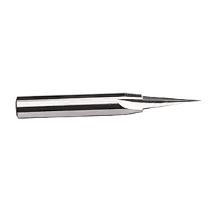 DashHound BRV20 Carbide V-Point Router Bit Wood Engraving Bit “V” 20 Deg with 1/4 Shank and 2” Overall Length 2D&3D Carving