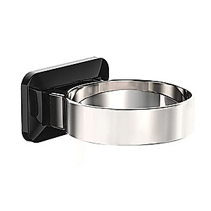 Grey990 Wide Usage Hair Dryer Holder Strong Load-bearing Plastic Labor-saving Universal Hair Dryer Organizer for Bathroom