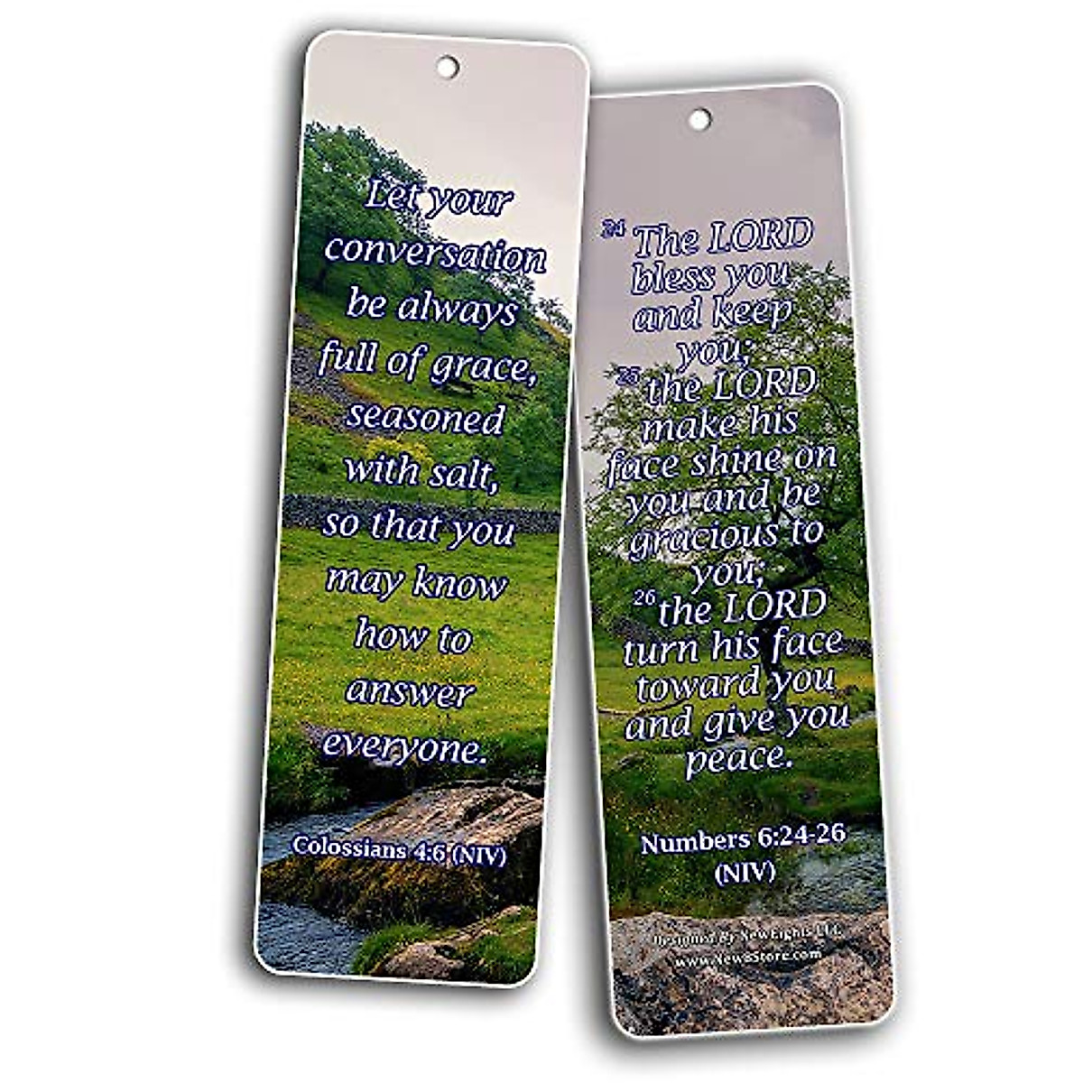 Bookmarks for Bible Verses About Grace NIV (30 Pack) - Handy Reminder Book Marker About God’s Grace
