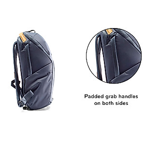 Peak Design Everyday Backpack Zip 15L Midnight, Carry-on Backpack with Laptop Sleeve (BEDBZ-15-MN-2)
