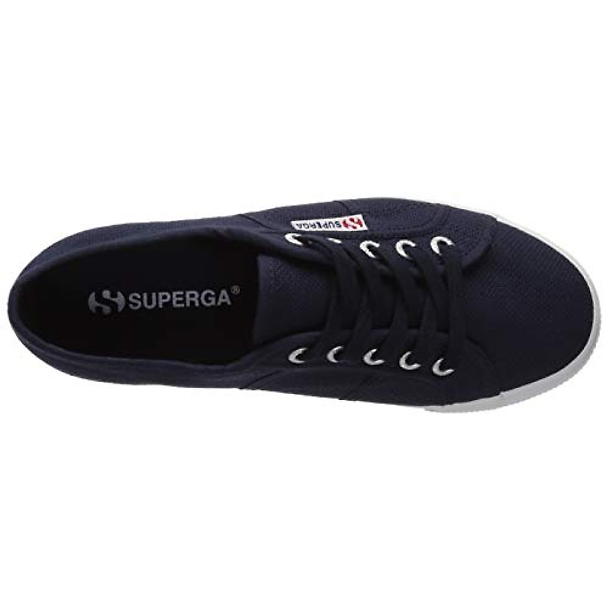 Superga Women's 2790A COTW Sneaker, Navy, 41 M EU / 9.5 B(M) US Women