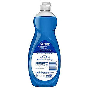 Palmolive Ultra Dishwashing Liquid Dish Soap, Oxy Power Degreaser - 32.5 Fl Oz (Pack of 4)
