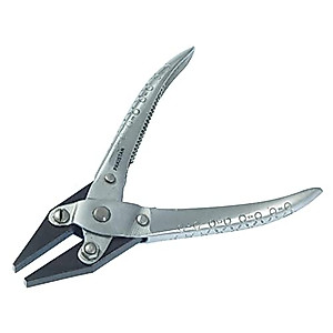 Mazbot Smooth Flat-Nose Jaw Parallel Pliers