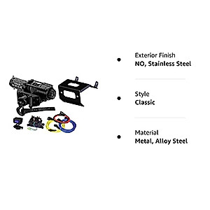 KFI SE25 2500lb Stealth Winch & 102175 Winch Mount kit Compatible/Replacement for 2020-2021 Honda Foreman Rubicon TRX520 (ALL MODELS)