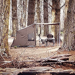 Oztent 30 Second Expedition 3-4 Person Tent (42 Lb) 8 ft(W) x 6.6 ft(D) x 6.6 ft(H) + 6.6 ft(Awning)