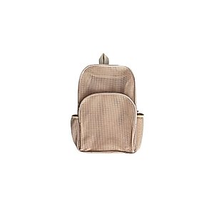 Mesh Swimming Pool Backpack (Tan)