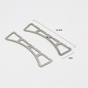 1 Set Detachable 304 Stainless Steel Steaming Rack Pan Dish Pot Trivet Baking Cooling Rack Stand for Outdoor