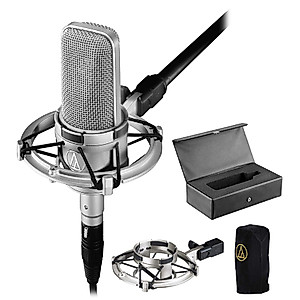Audio-Technica AT4047/SV Cardoid Condenser Mic AT-4047 AT4047SV+Protective Case