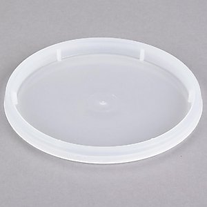 Generic 100ct - Microwavable Plastic Deli Container LIDS ONLY (Good for 8,12,16,24,32oz), Translucent