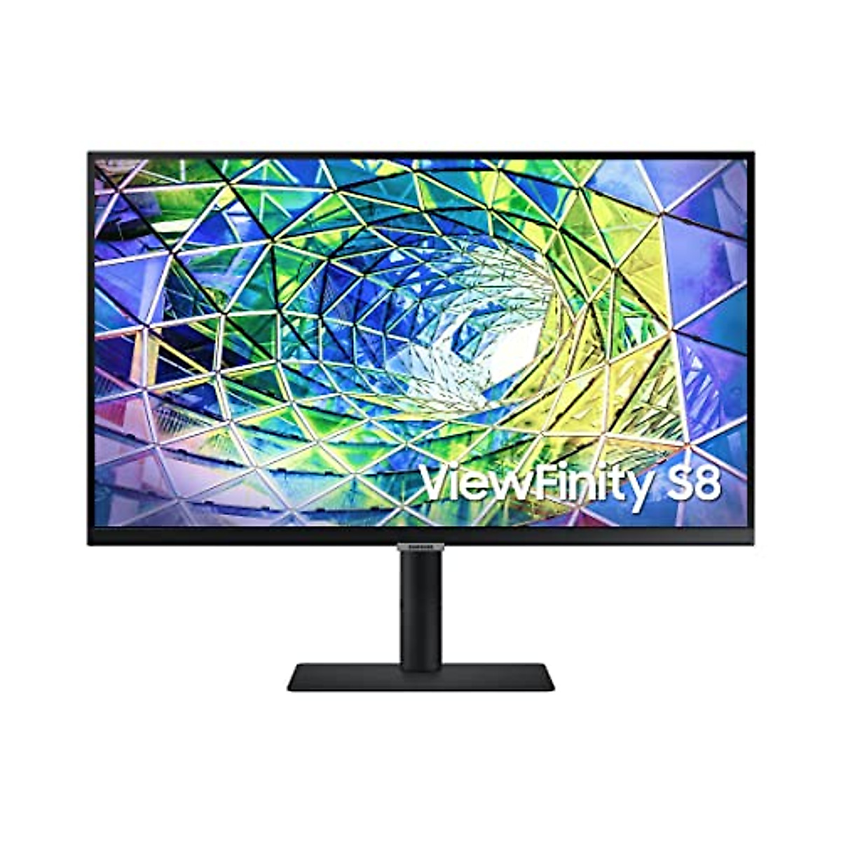 SAMSUNG S80A Computer Monitor, 27 Inch 4K , Vertical , USB C , HDR10 (1 Billion Colors), Built-in Speakers (LS27A800UNNXZA)