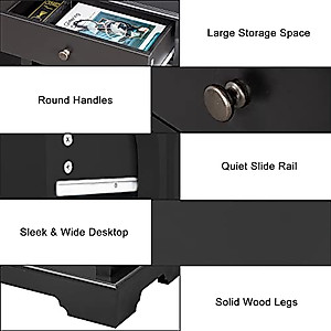 Karl home Console Table with 3 Drawers, Entryway Desk Sofa Side Table with 6 Bottom Cube Storage Shelves, Vintage TV Stand for Hallway Living Room Office, Black 32.5" H