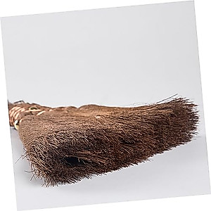 PLAFOPE Natural Sweeping Accessories Small Natural Whisk Broom Mini Broom Hand Handle Broom Small Natural Whisk Sweeping Small Whisk Broom Brooms Cage Cleaner Desktop Cleaning Tools Wooden