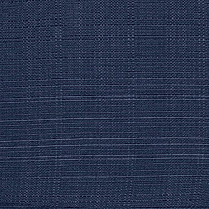 Sweet Home Collection Patio Cushions Outdoor Chair Pads Premium Comfortable Thick Fiber Fill Tufted 19" x 19" Seat Cover, 2 Count (Pack of 1), Navy Blue