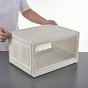 MFCHY Shoe Box Drawer Dormitory Shoe Organizer Shoe Cabinet Folding Space Saving Shoe Cabinet (Color : D, Size : 27 * 20 * 37.5cm)