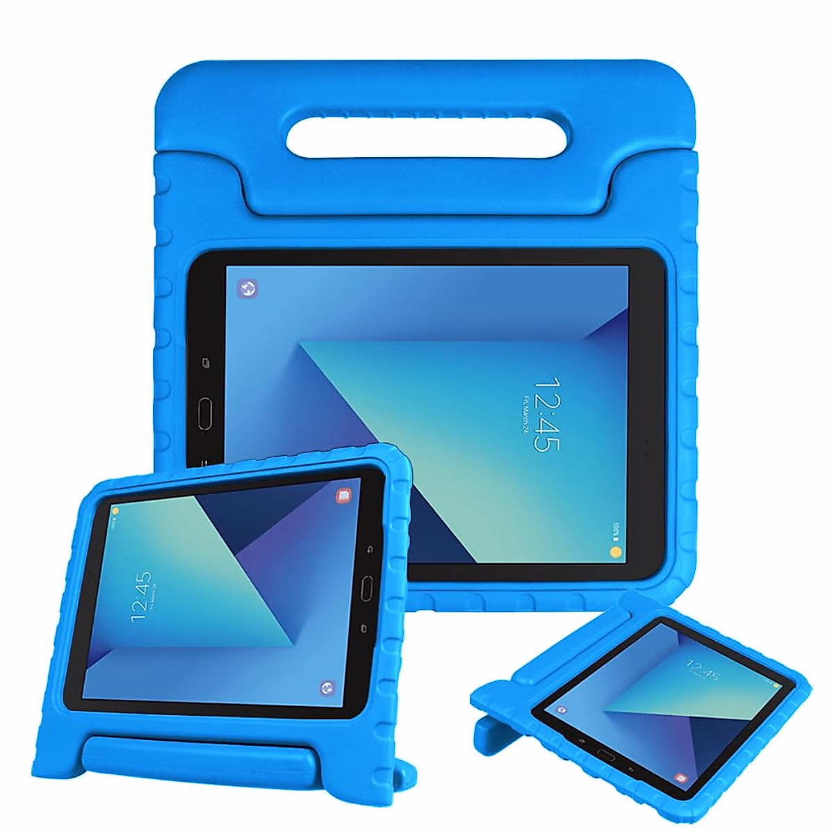 Fintie Case for Samsung Galaxy Tab S3 9.7, Light Weight Shock Proof Convertible Handle Stand Kids Friendly Cover for Samsung Galaxy Tab S3 9.7-Inch Tablet (SM-T820/T825/T827) 2017 Release, Blue