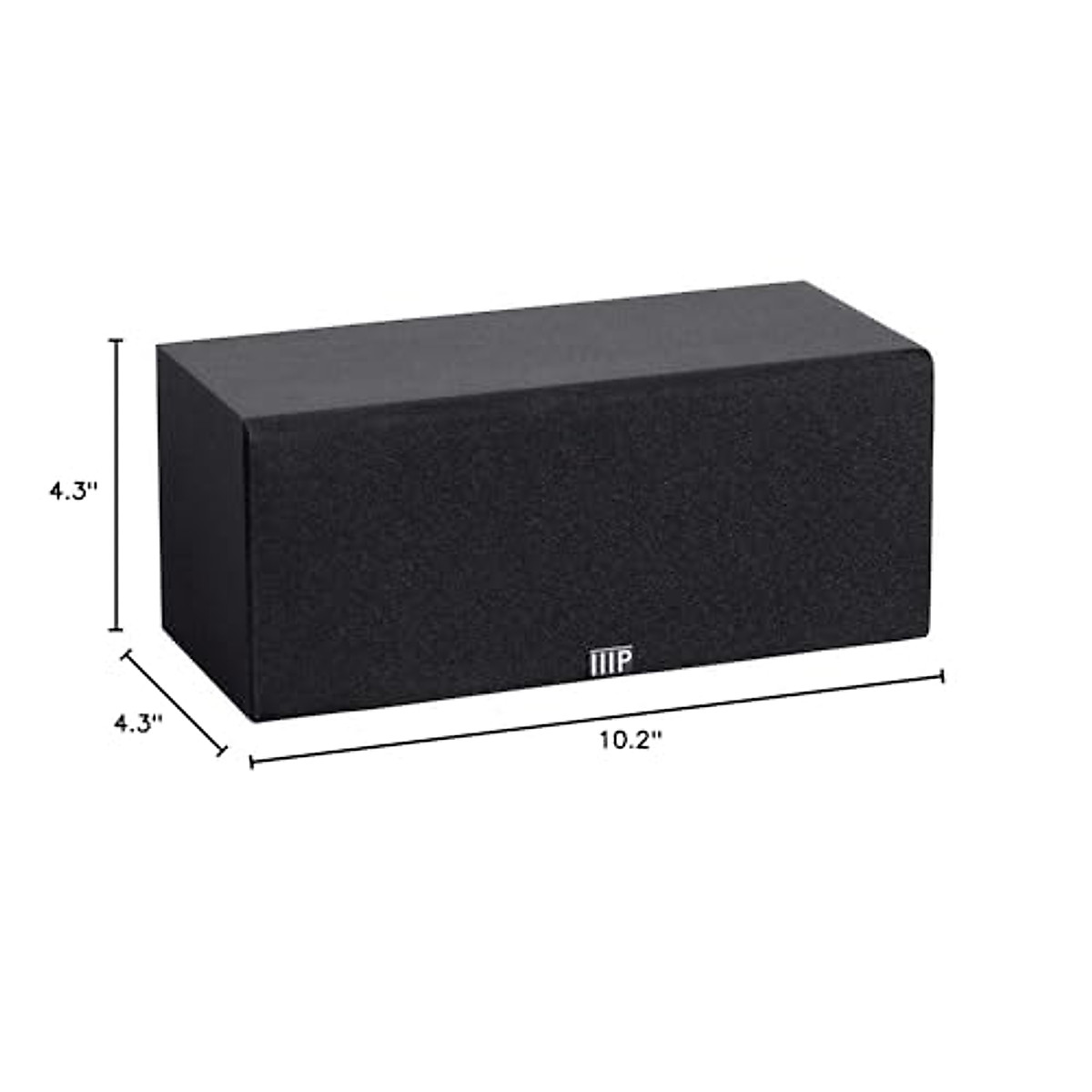 Monoprice Premium 5.1.2 Channel Immersive Home Theater System - With 8 Inch 200 Watt Subwoofer, Black