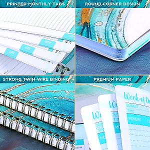 Teacher Planner 2024-2025 - July 2024-June 2025, Teacher Lesson Planner 2024-2025, 8'' × 10'', Lesson Planner Book for Teachers, Weekly Monthly Planner with Printed Monthly Tabs, Inspirational Quotes