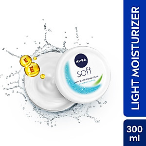 Nivea Soft Light Moisturising Cream | 300ml (10.14 Fl Oz)